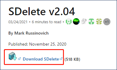 SDeleteを使ってファイルを完全に削除する方法 - MiniTool
